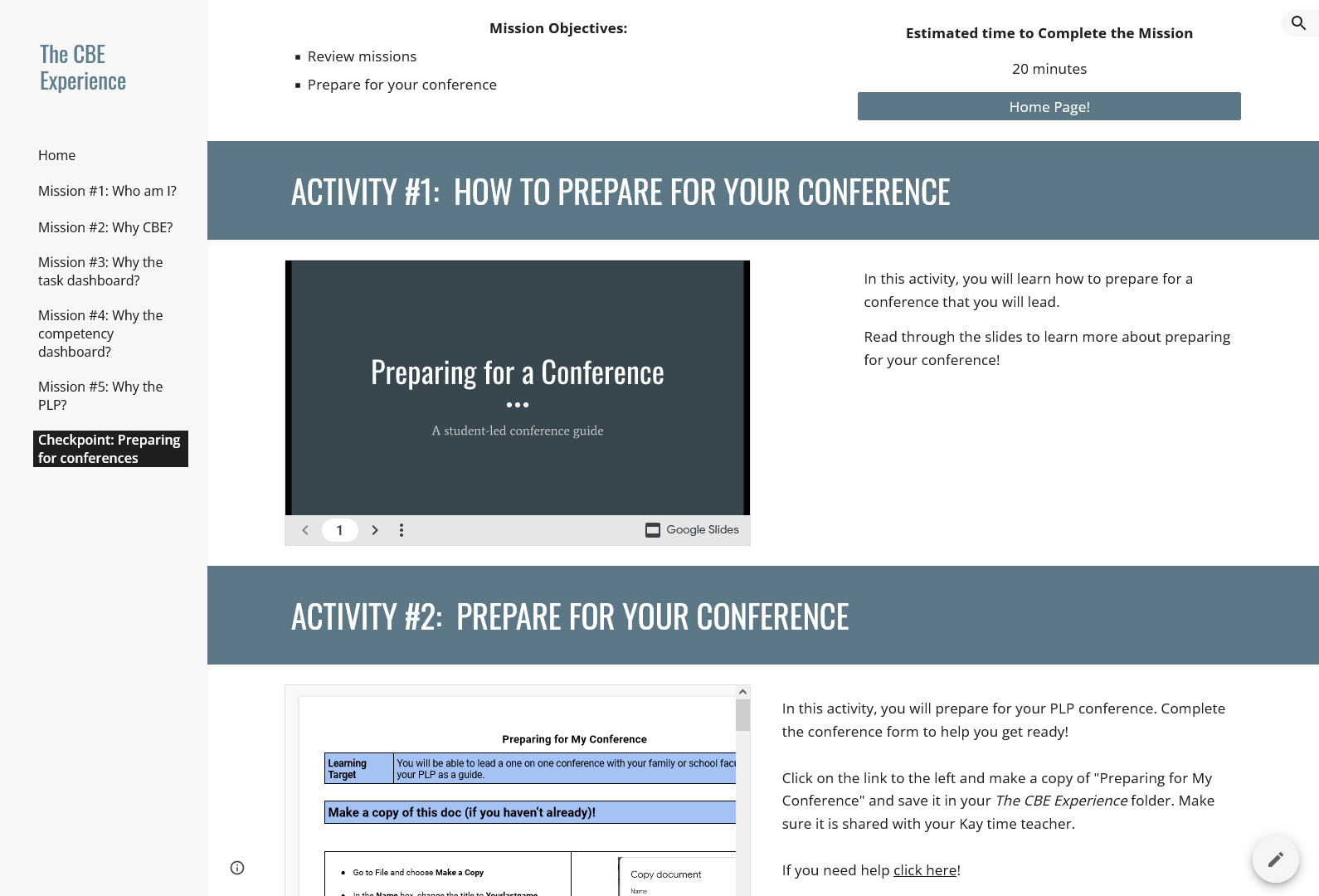 The CBE Experience – Building21